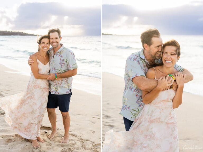 Pretty In Pink - The Boyle's Maui Family Portrait