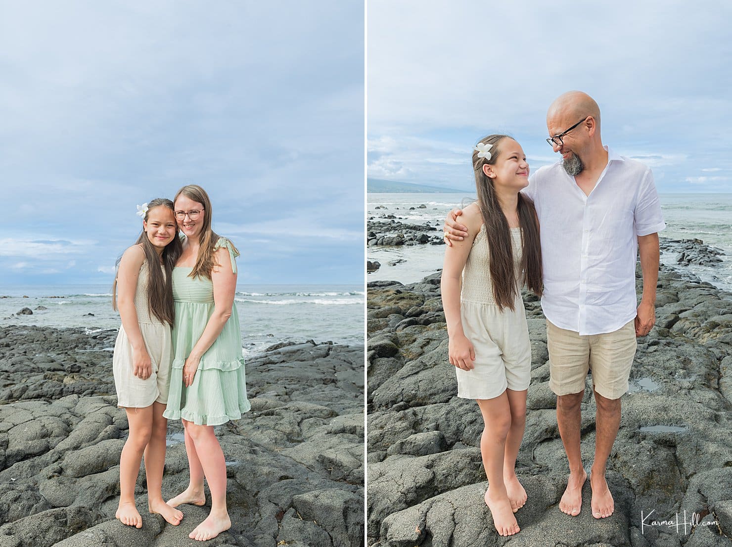Summer Getaway - The Gonzales' Big Island Family Portrait