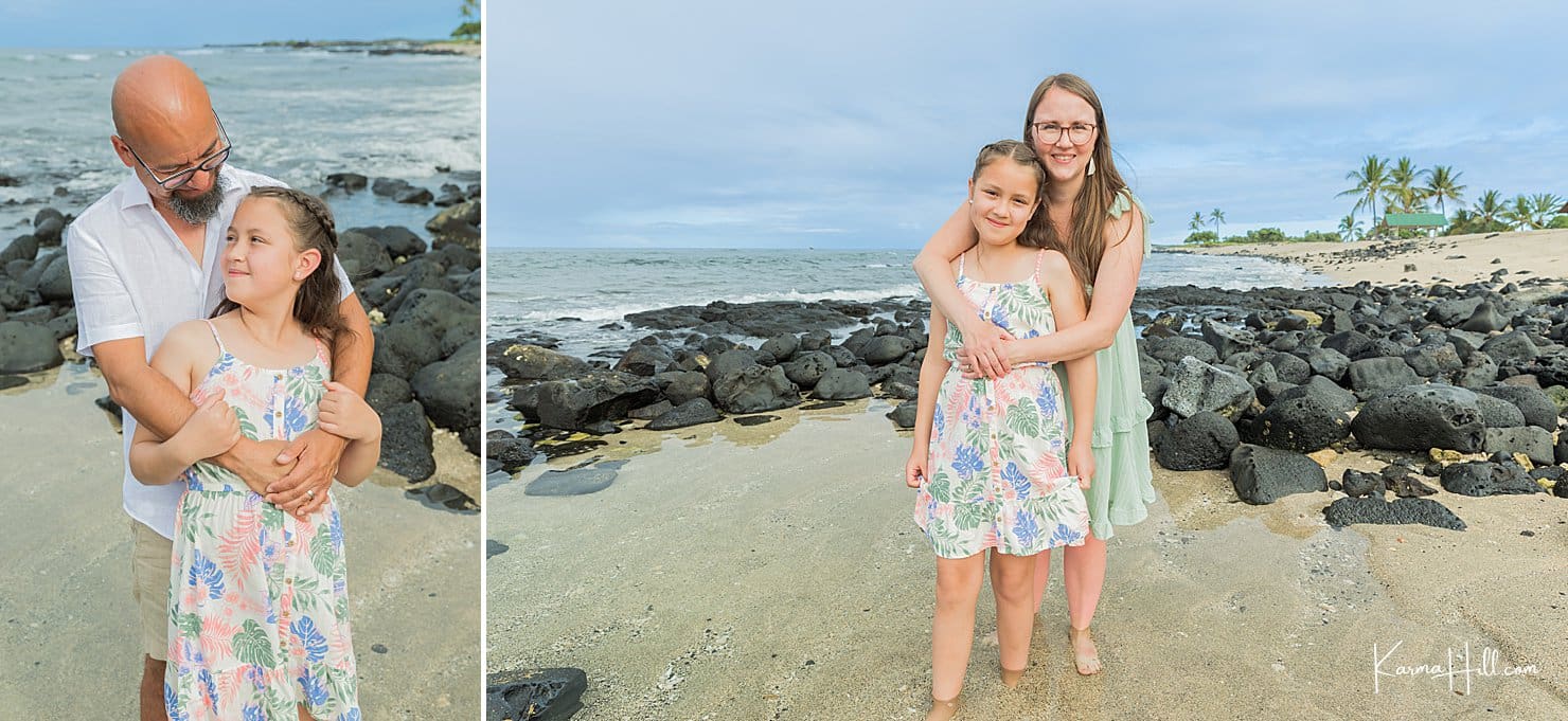 Summer Getaway - The Gonzales' Big Island Family Portrait