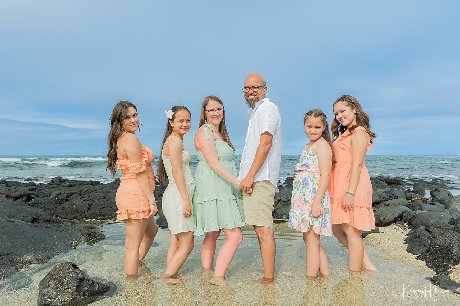 Summer Getaway - The Gonzales' Big Island Family Portrait