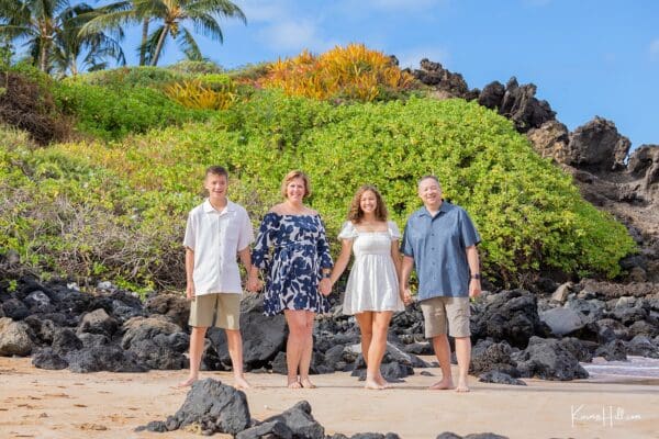 The Island Has Our Hearts - The Iwata's Maui Family Portrait