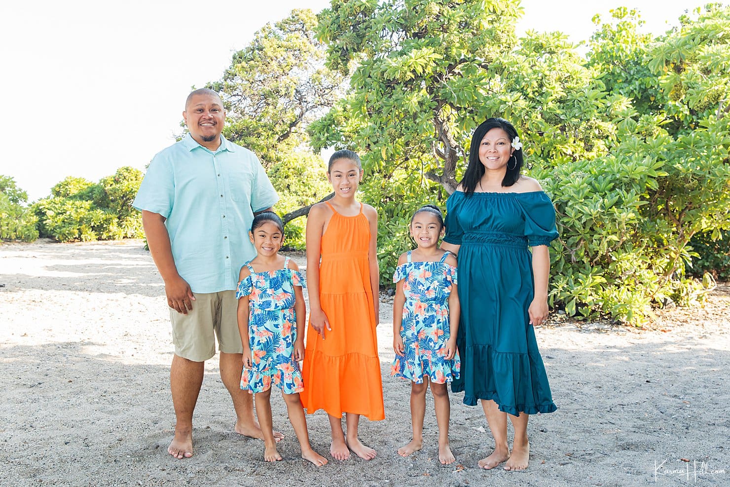 An Annual Vacation - The Rafael's Big Island Family Portrait