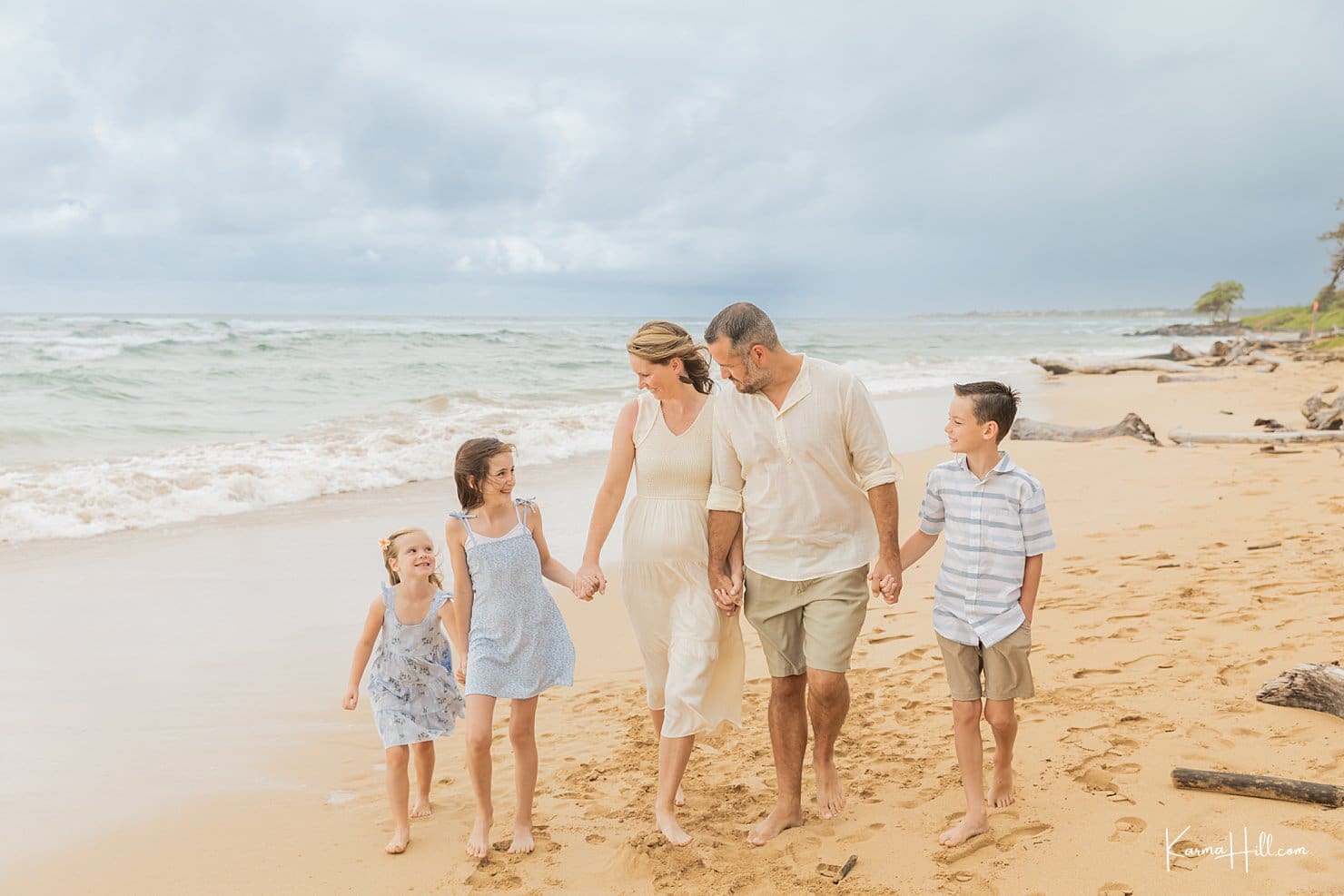 Third Time's A Charm - The Ruby's Kauai Family Portrait