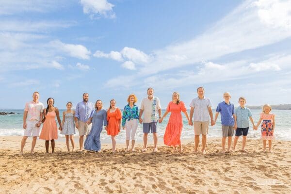 Happy Beach Days - The Simmons' Maui Family Portrait