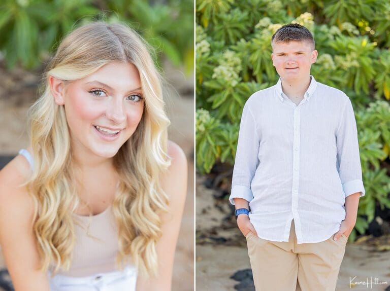 Morning Fun In The Sun - The Telenko's Maui Family Portrait