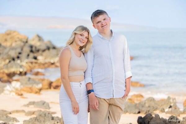 Morning Fun In The Sun - The Telenko's Maui Family Portrait