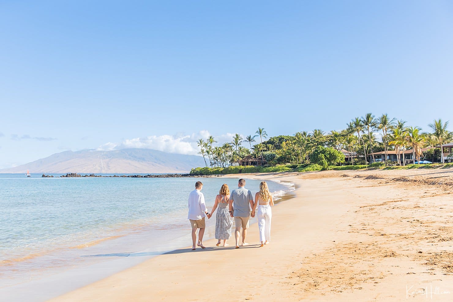 Morning Fun In The Sun - The Telenko's Maui Family Portrait