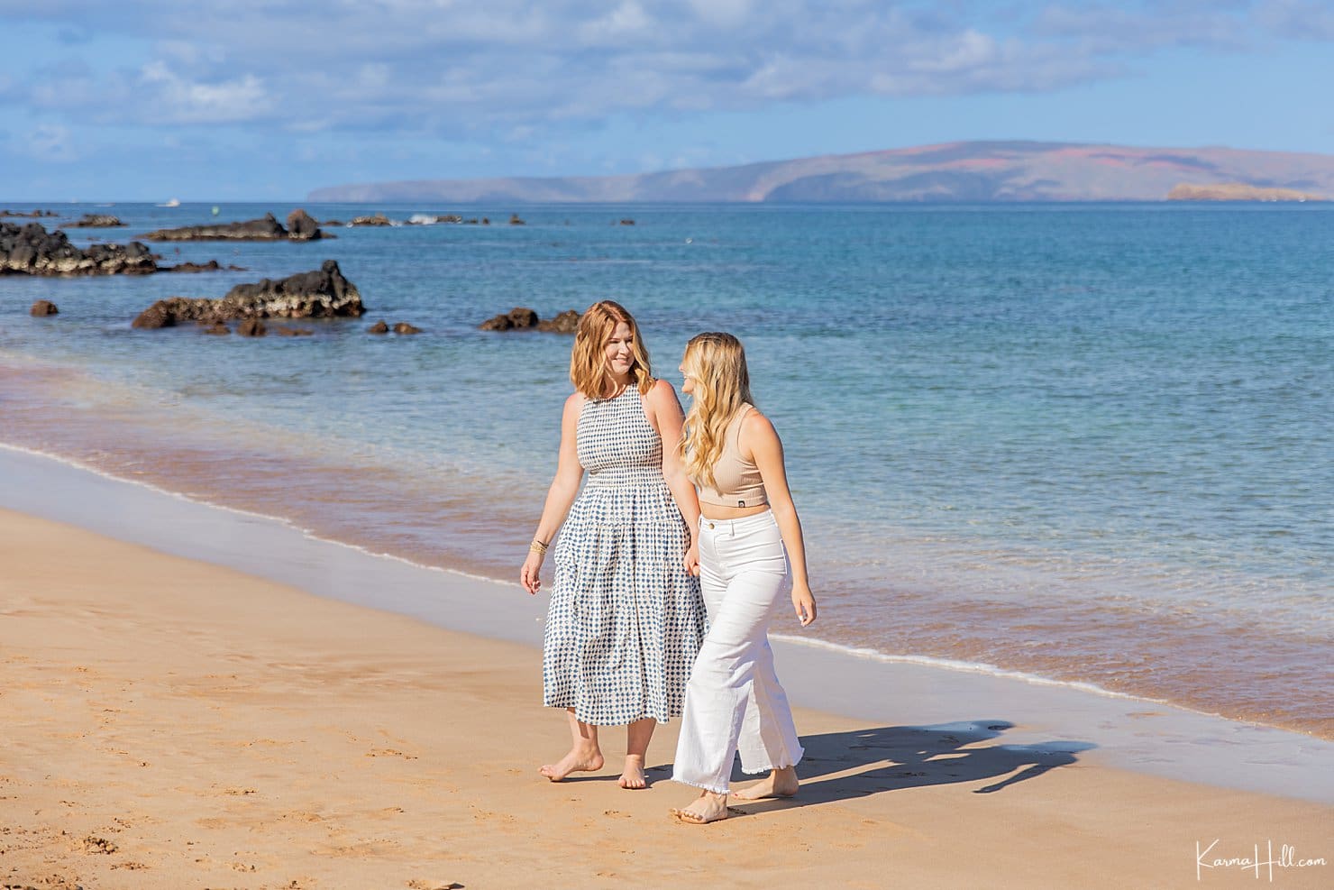 Morning Fun In The Sun - The Telenko's Maui Family Portrait