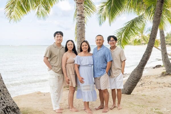 Happy Times - The Zerna's Oahu Family Portrait