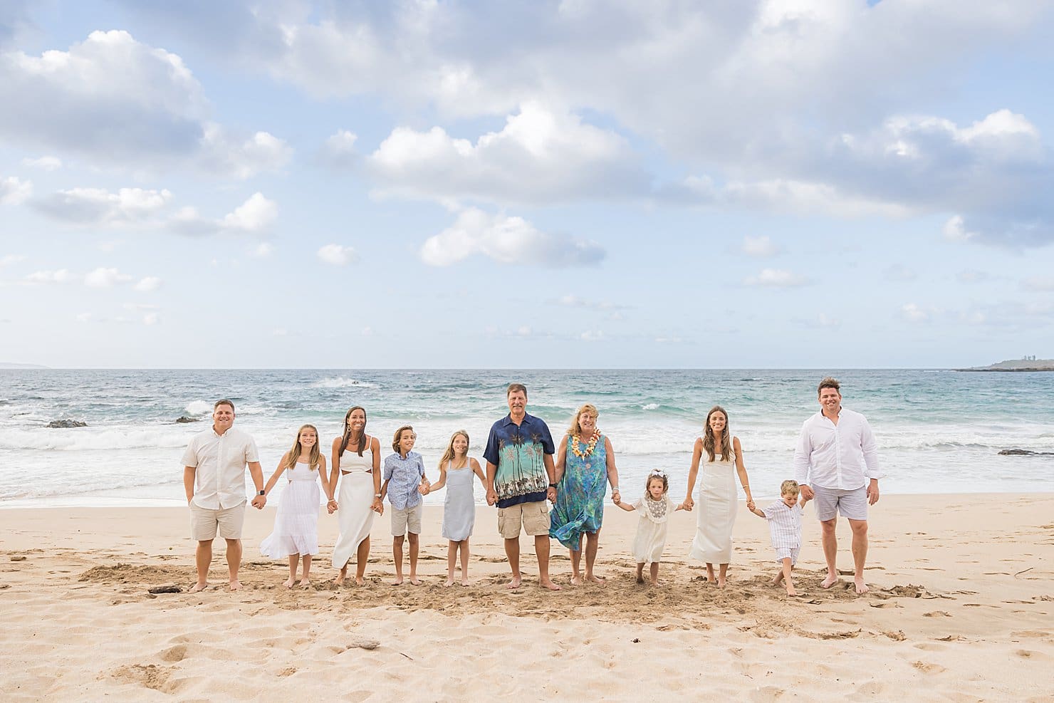 Let's Celebrate Together - The Favia's Maui Family Portrait