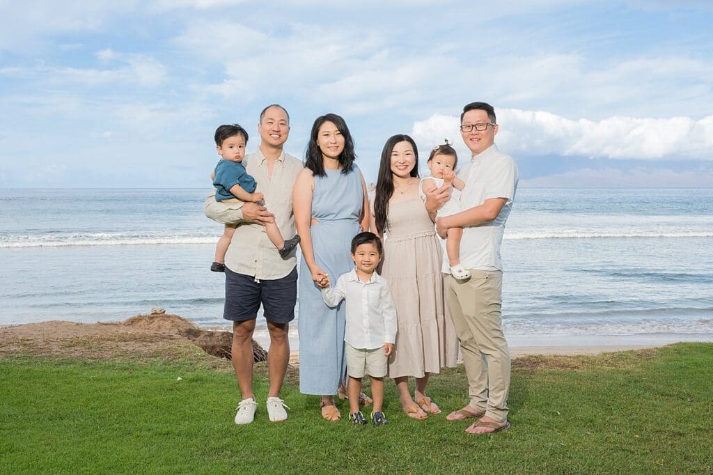 Finally Together - The Suh & Chou's Maui Family Photographer