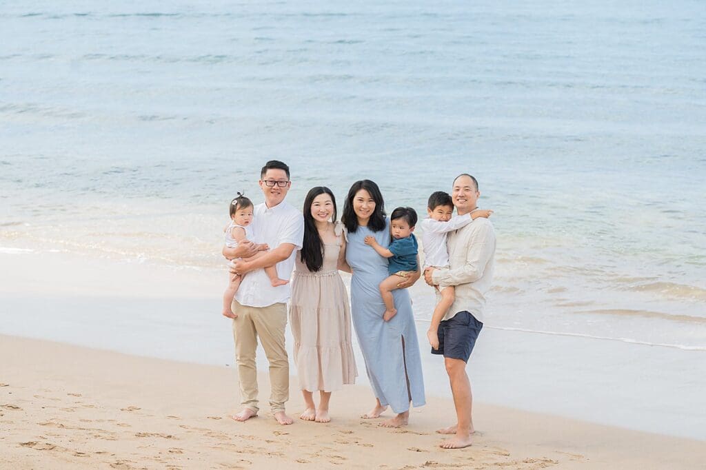 Finally Together - The Suh & Chou's Maui Family Photographer