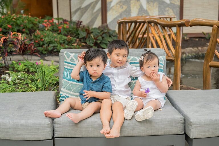 Finally Together - The Suh & Chou's Maui Family Photographer