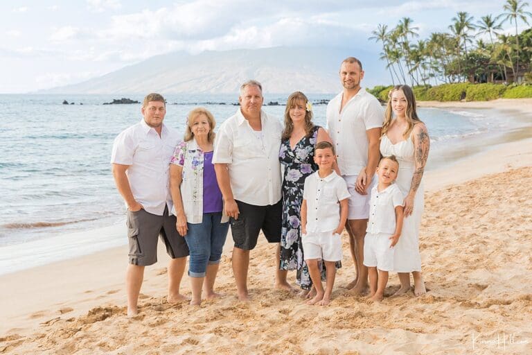 Sunset Memories - The Hendrix's Maui Family Portrait