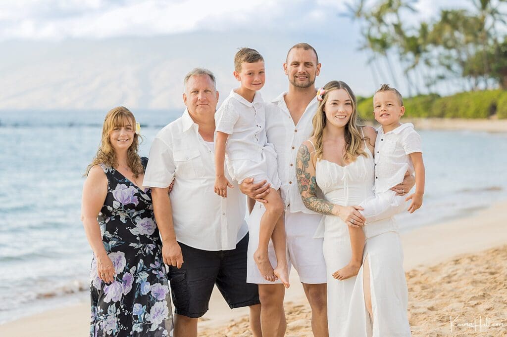 Sunset Memories - The Hendrix's Maui Family Portrait