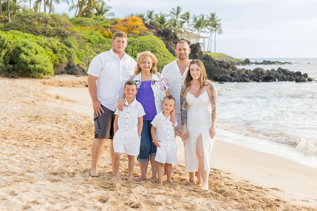 Sunset Memories - The Hendrix's Maui Family Portrait