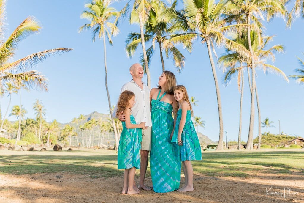 Sunkissed Family Fun - The Neumans' Kauai Family Portrait