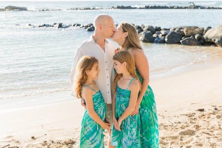 Sunkissed Family Fun - The Neumans' Kauai Family Portrait
