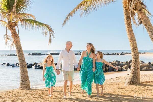 Sunkissed Family Fun - The Neumans' Kauai Family Portrait