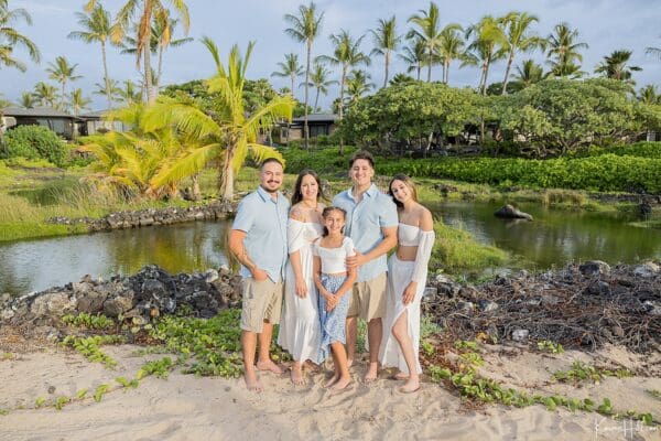 A Change Of Scenery - The Zavala's Big Island Family Portrait