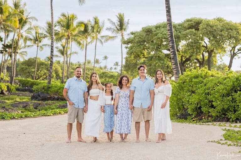 A Change Of Scenery - The Zavala's Big Island Family Portrait