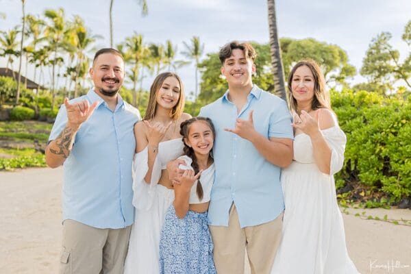 A Change Of Scenery - The Zavala's Big Island Family Portrait