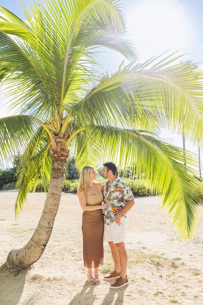 Excited For Our Future - Annie & Matthew's Oahu Couples Portrait