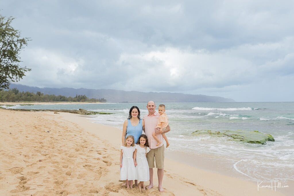 Soon To Be Four - The Beck's Oahu Family Portrait