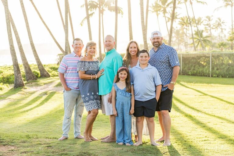 A Birthday To Remember - The Curtis-Patterson's Kauai Family Portrait