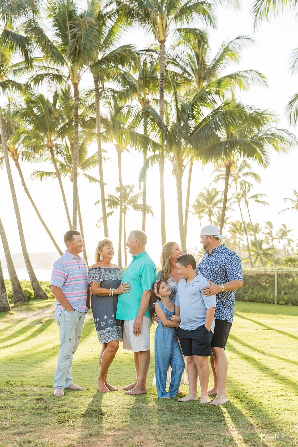 A Birthday To Remember - The Curtis-Patterson's Kauai Family Portrait