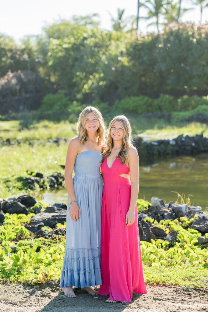 Time With Our Girls - The Parks' Big Island Family Photographer