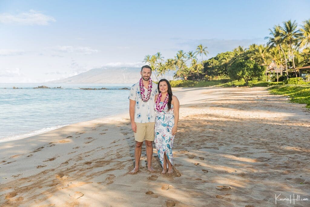 Honeymoon Memories - Sam & Grace's Maui Couples Portrait