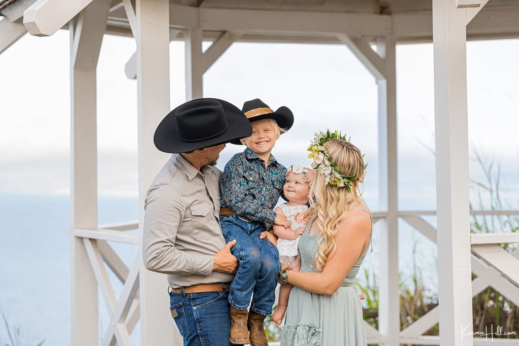 Home On The Ranch - The Cavitt's Maui Family Portrait