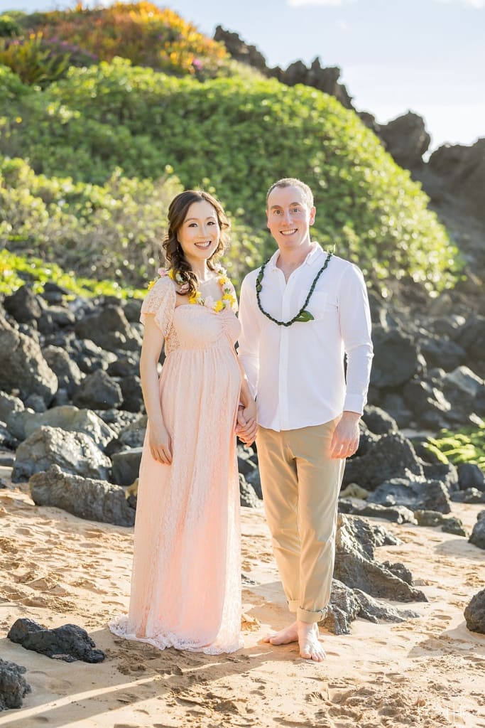 Happy News - Jenny & Matt's Maui Babymoon Portrait