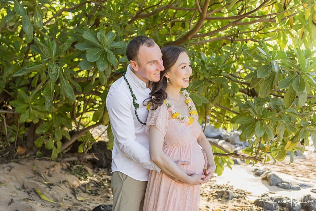 Happy News - Jenny & Matt's Maui Babymoon Portrait