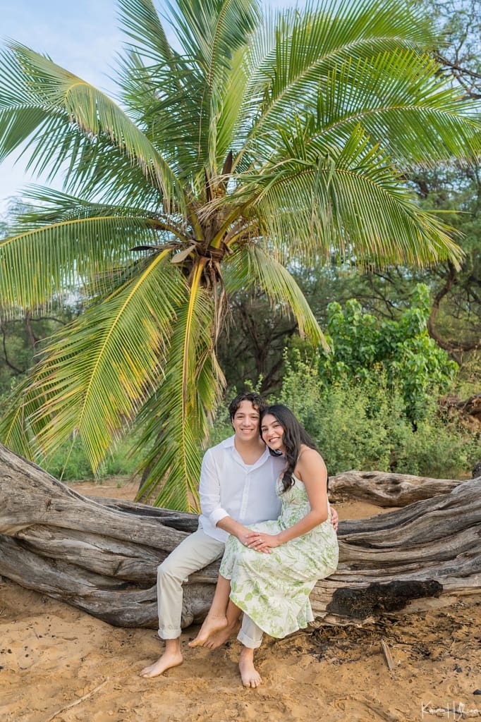Two Of A Kind - Jonathan & Amanda's Maui Proposal Portrait