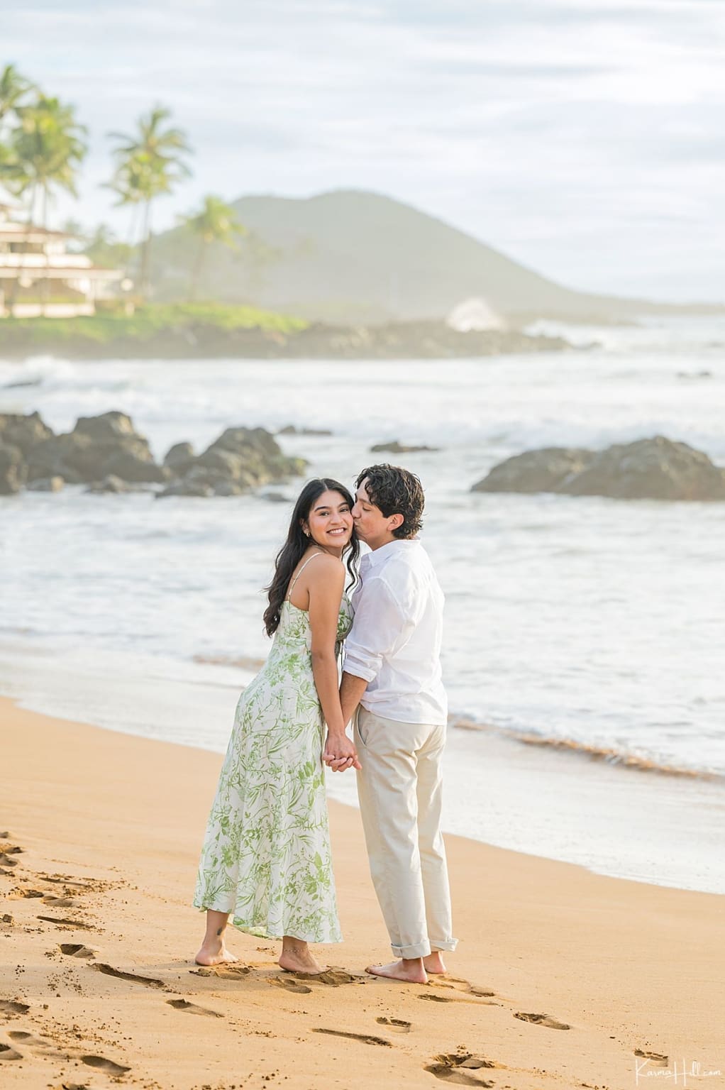 Two Of A Kind - Jonathan & Amanda's Maui Proposal Portrait