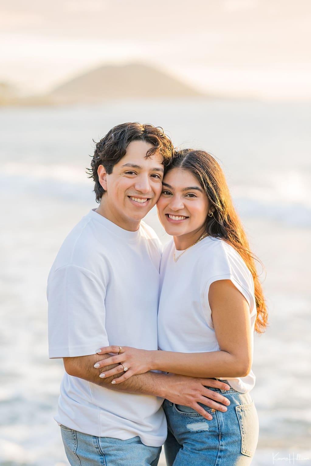 Two Of A Kind - Jonathan & Amanda's Maui Proposal Portrait