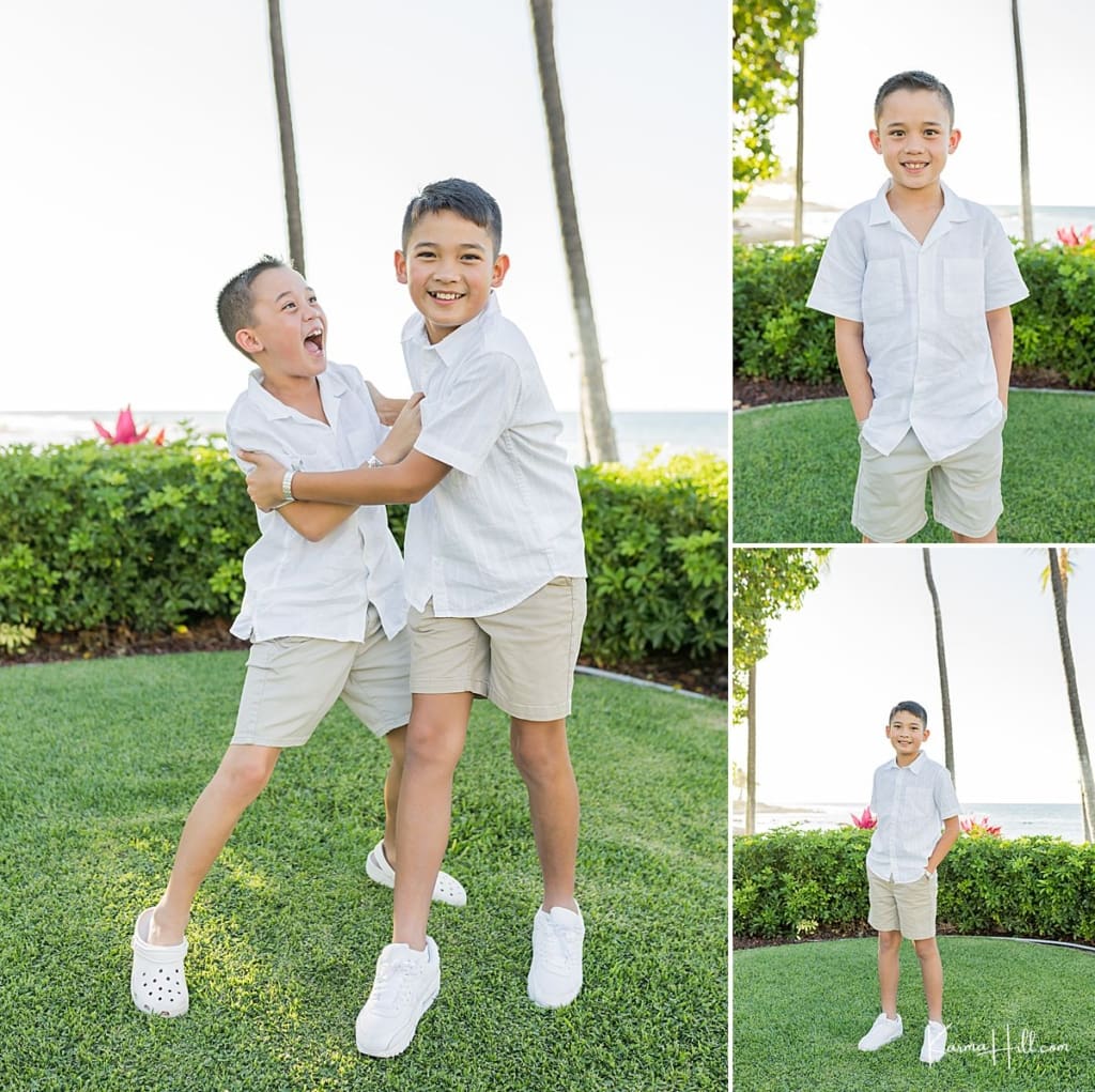 Unexpected Question - The Sarratt's Big Island Family Portrait