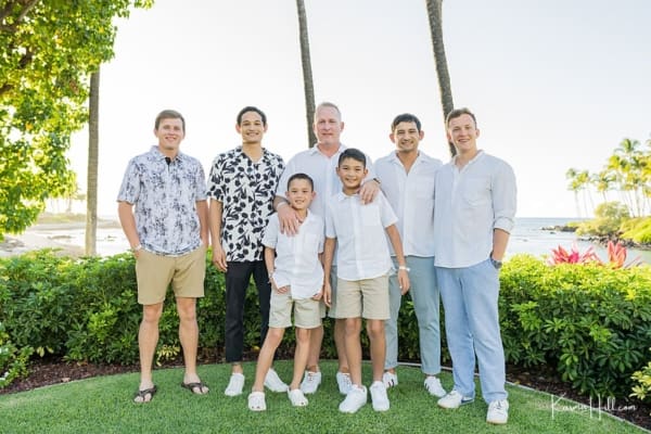 Unexpected Question - The Sarratt's Big Island Family Portrait