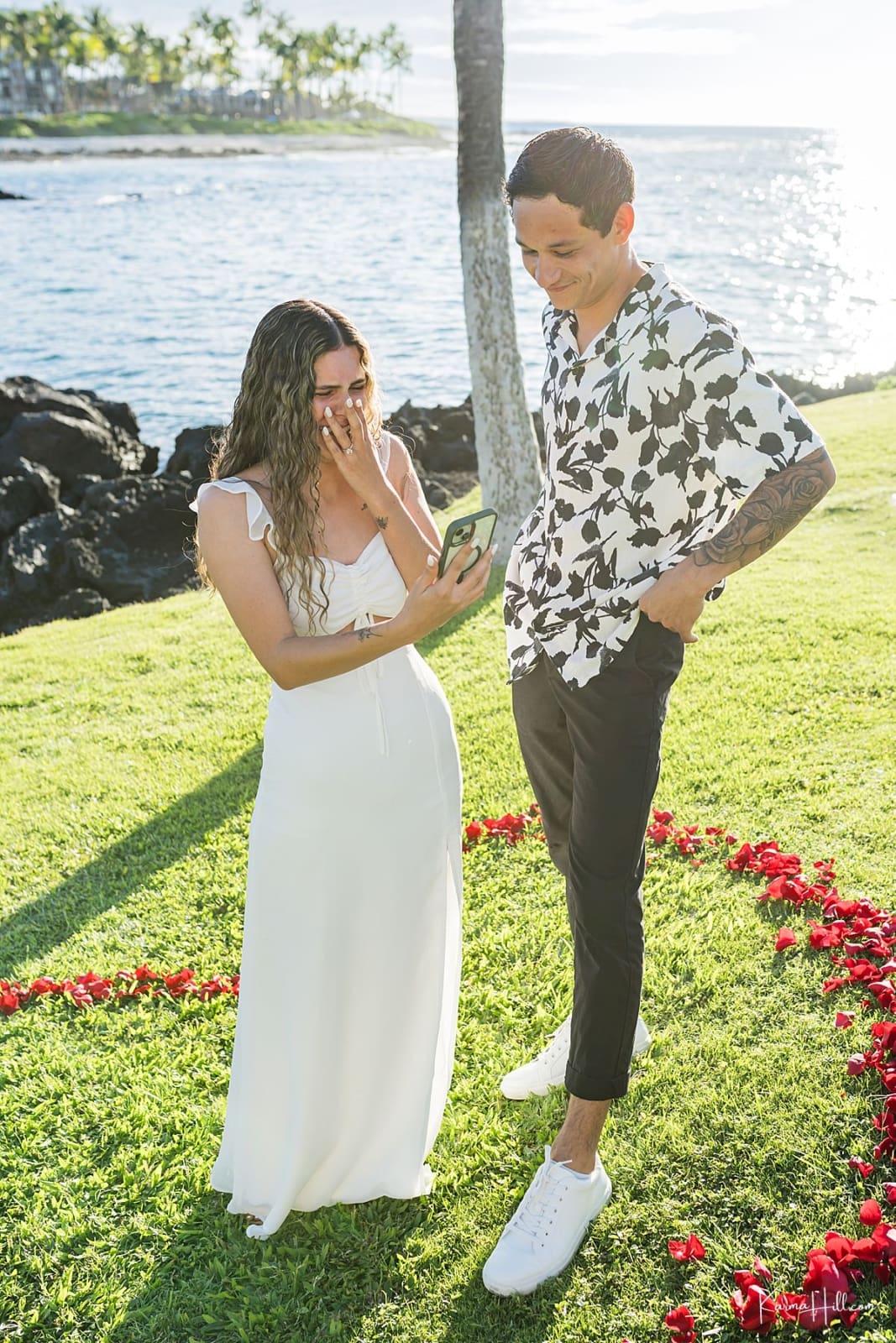 Unexpected Question - The Sarratt's Big Island Family Portrait