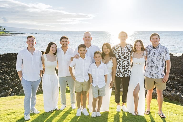 Unexpected Question - The Sarratt's Big Island Family Portrait