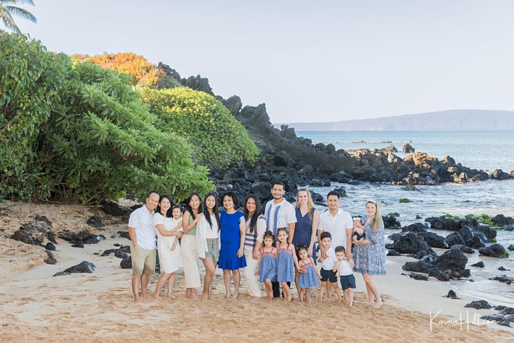 A Family Outing - The Setaputri's Maui Family Portrait