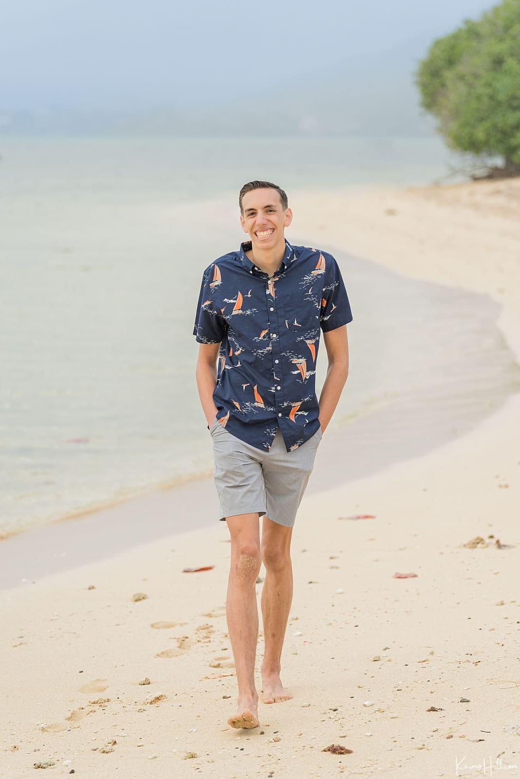 My Happy Place - Trevor's Oahu Senior Portrait