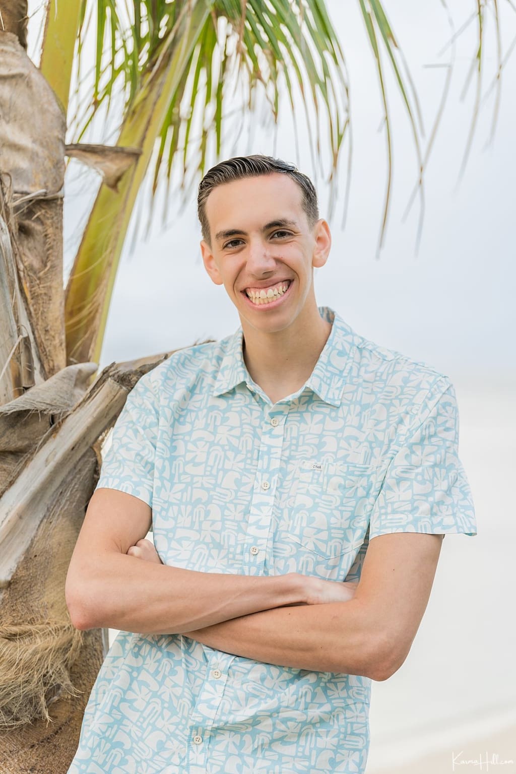 My Happy Place - Trevor's Oahu Senior Portrait