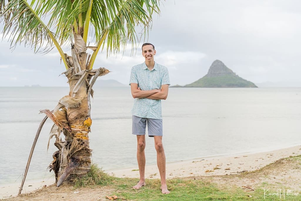 My Happy Place - Trevor's Oahu Senior Portrait