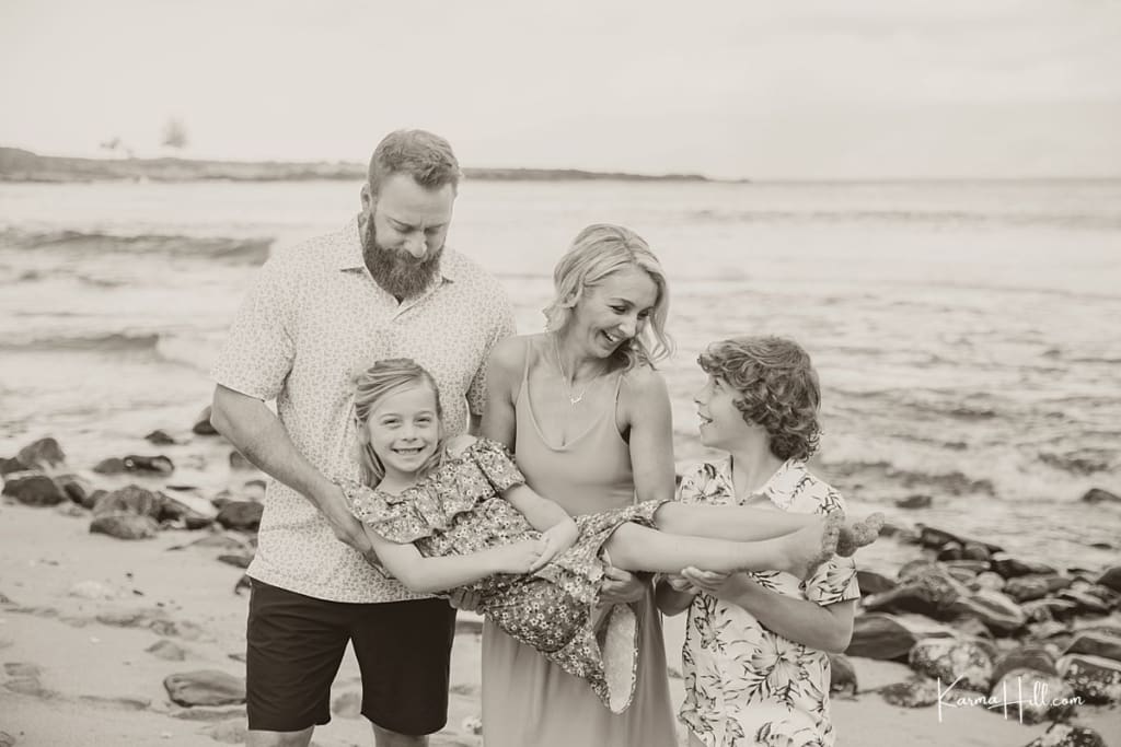 Happy Days - The Mattson's Maui Family Portrait