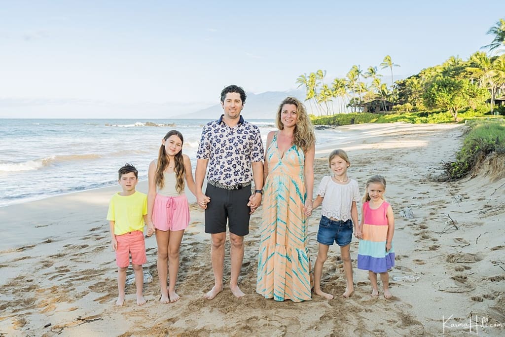 First Time Fun - The Murphy's Maui Family Portrait