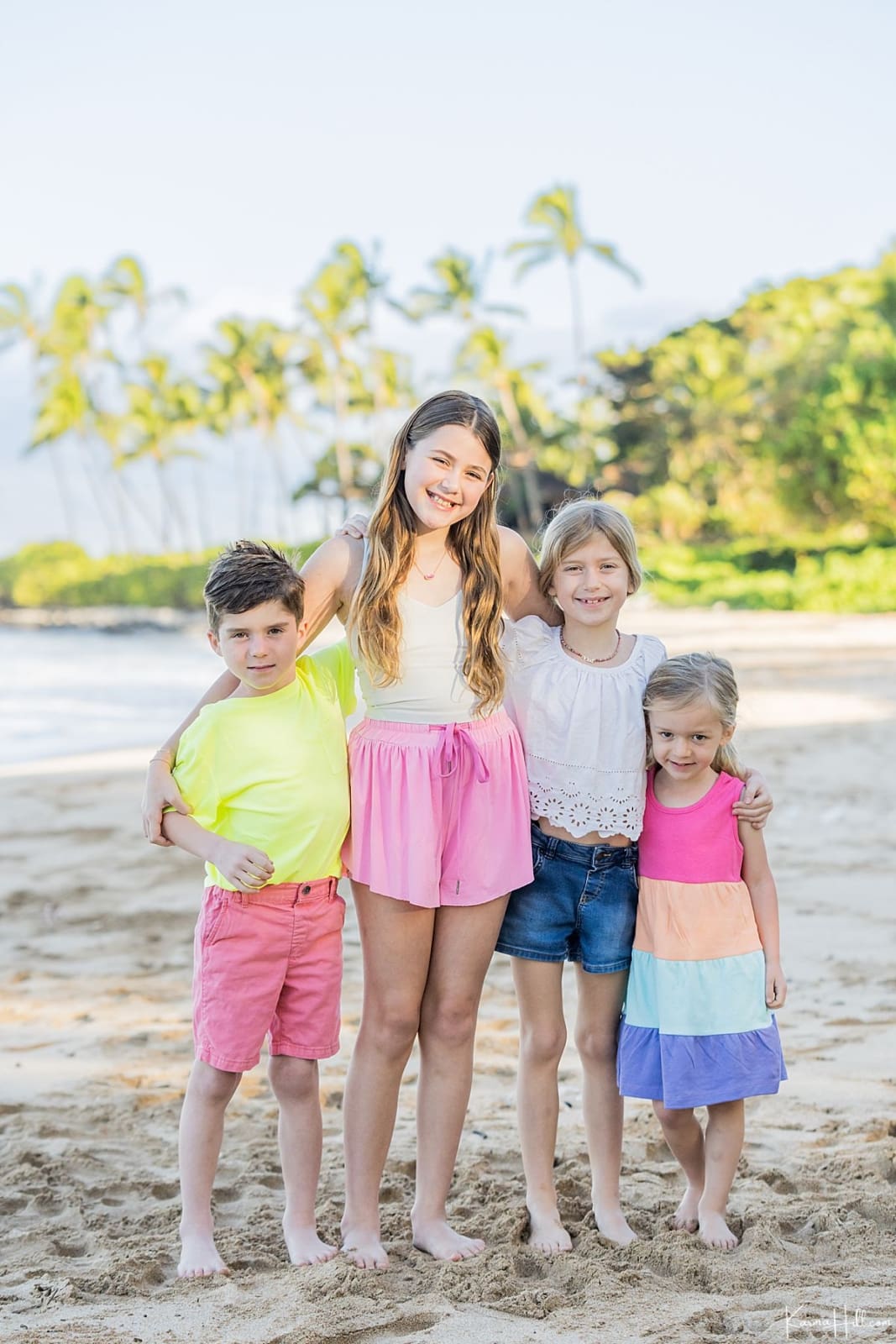 First Time Fun - The Murphy's Maui Family Portrait