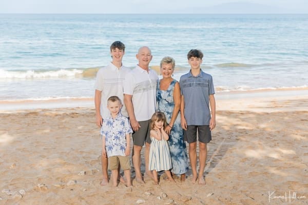 A Special Reunion - The Case-McFarland's Maui Family Portrait